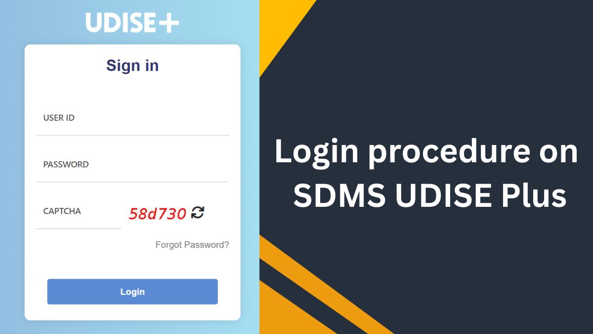 SDMS UDISE : Overview, Registration, Login Procedure And More