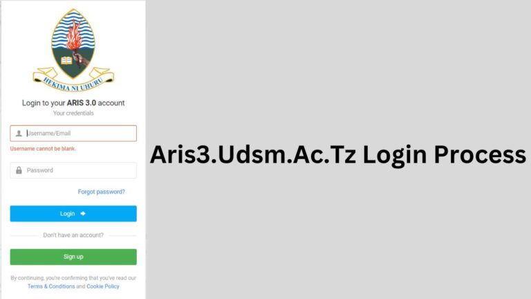 Aris3.Udsm.Ac.Tz Login : Features, Registration & Login Process